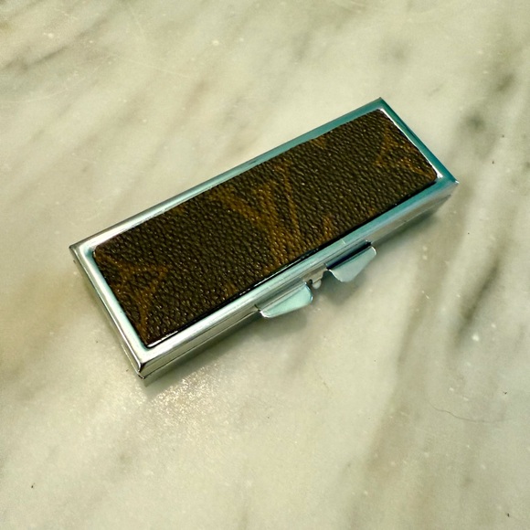 Handmade | Accessories | Lv Pill Box Compact | Poshmark